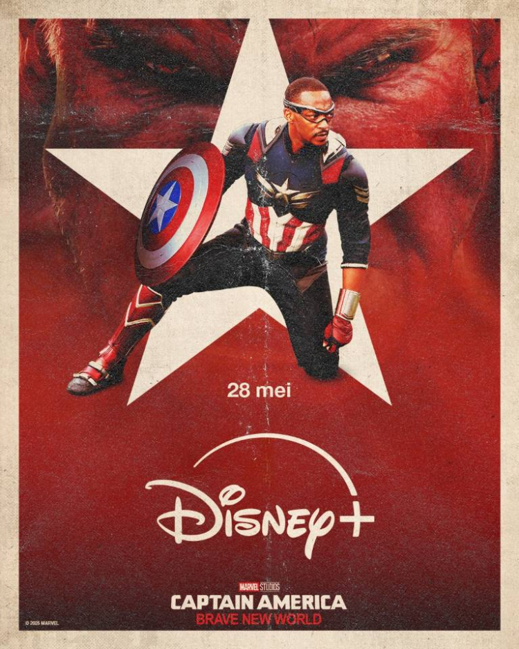"Captain America: Brave New World" vanaf 28 mei op Disney+ - Café Mickey